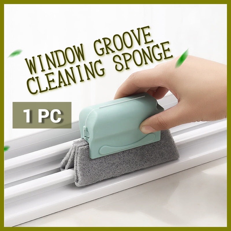 Window Groove Cleaning Brush Pad Gap Slot Door Track Dust Removal Cloth ...