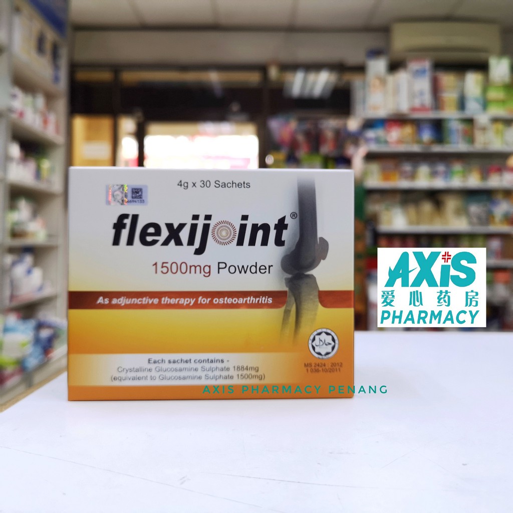 Flexijoint Glucosamine 1500Mg Powder 30'S EXP :04/2026 | Shopee Malaysia