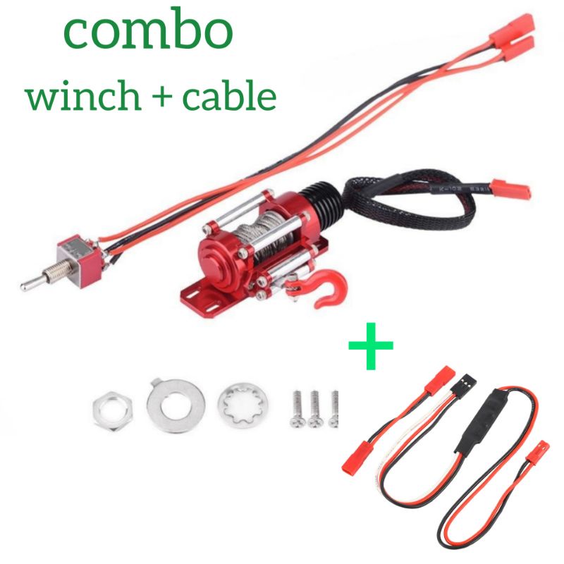 1/10 RC Winch / Cable For Offroad Vehicles Climbing | Shopee Malaysia