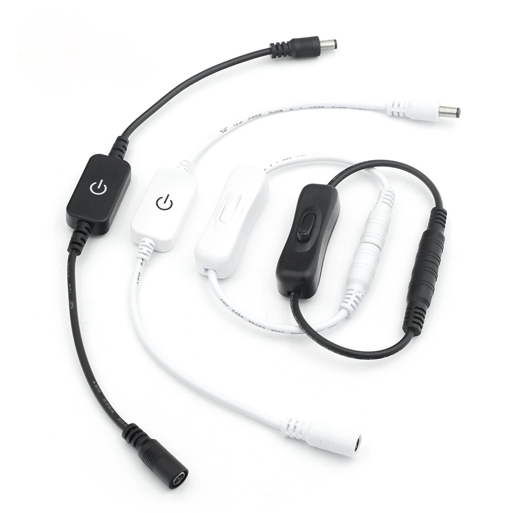 Inline Switch On Off with Female Male Power Cable 5.5x2.1mm DC ...