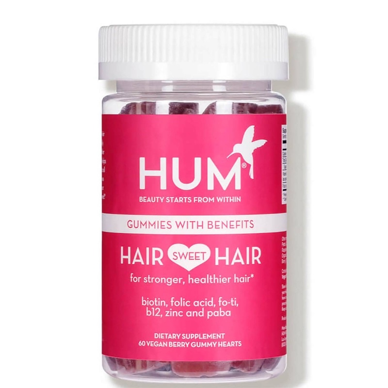 HUM NUTRITION HAIR SWEET HAIR STRONG, HEALTHY HAIR SUPPLEMENT (60 VEGAN ...