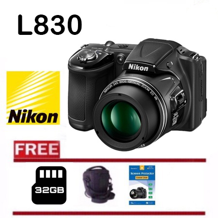 NIkon Coolpix L830 Digital Point and Shoot Compact Camera | Shopee Malaysia