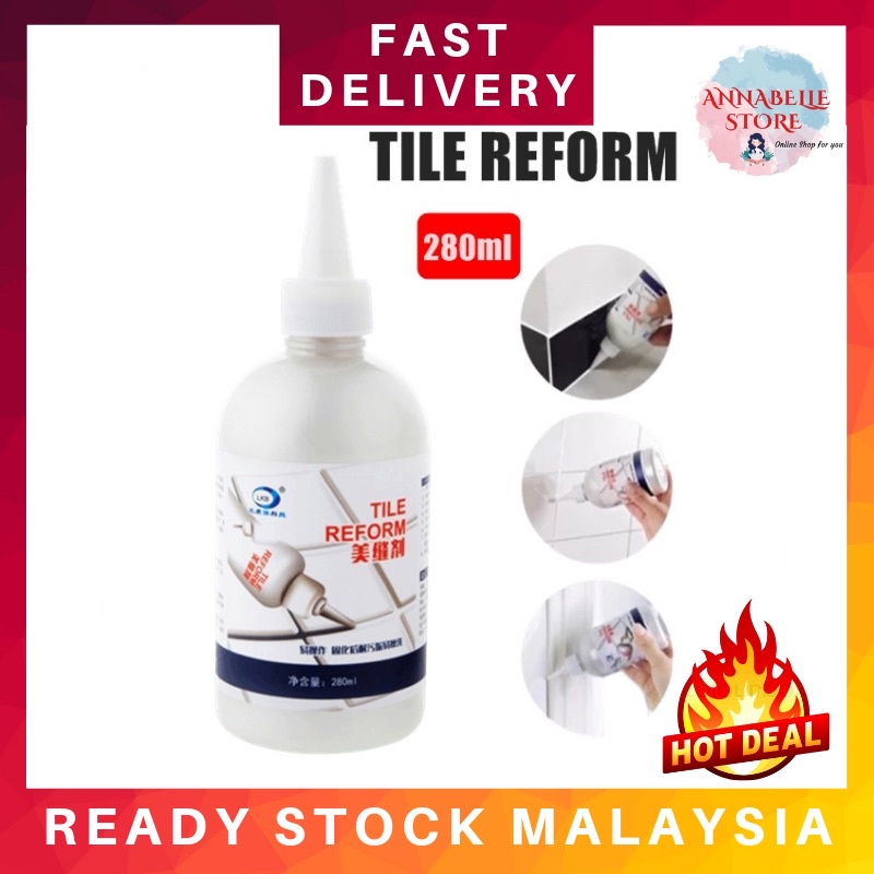 🔥Ready Stock🔥280ml Original LKB Tile Reform Grouting Fix Waterproof ...