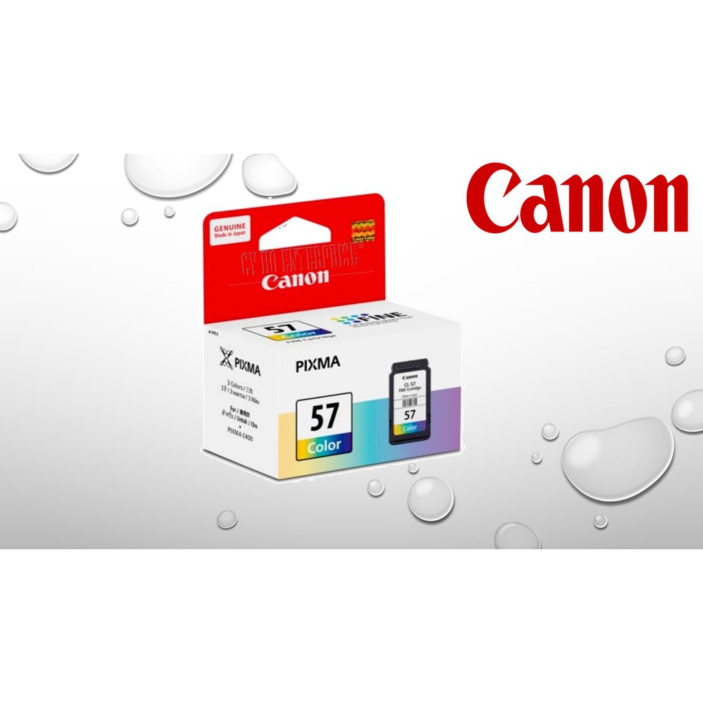 CANON PG-47 BLACK / CL-57 COLOR INK CARTRIDGE FOR E400/E410/E417/E460 ...