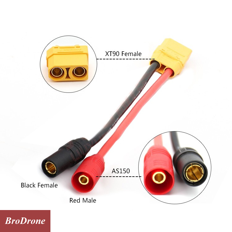 Sky PC1080W Balance Charger Adapter Cable Battery Conversion Line XT90 to AS150 | Shopee Malaysia