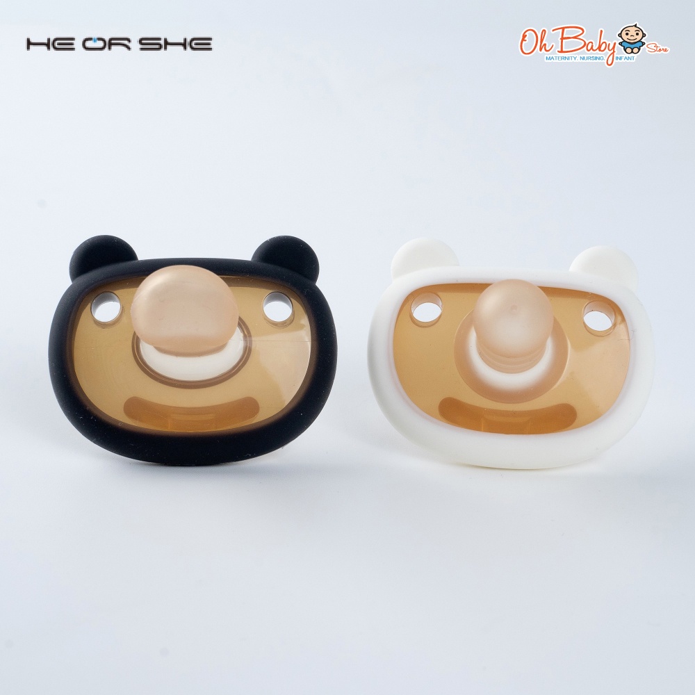 He Or She Day & Night Pacifier (2 Pcs/Pack) | Shopee Malaysia