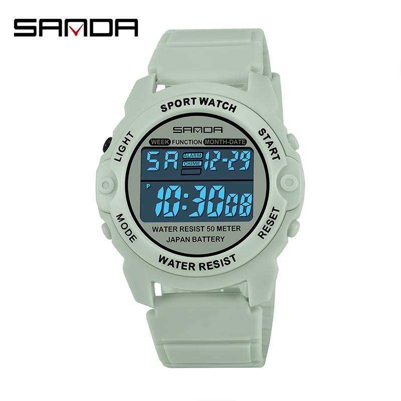 Sanda Sports Watch Women Waterproof Multifunctional Wristwatch Women ...