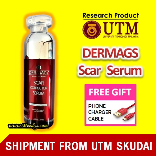 💥 UTM Dermags Scar Serum 💥 - Research Product from UTM Skudai | Shopee ...