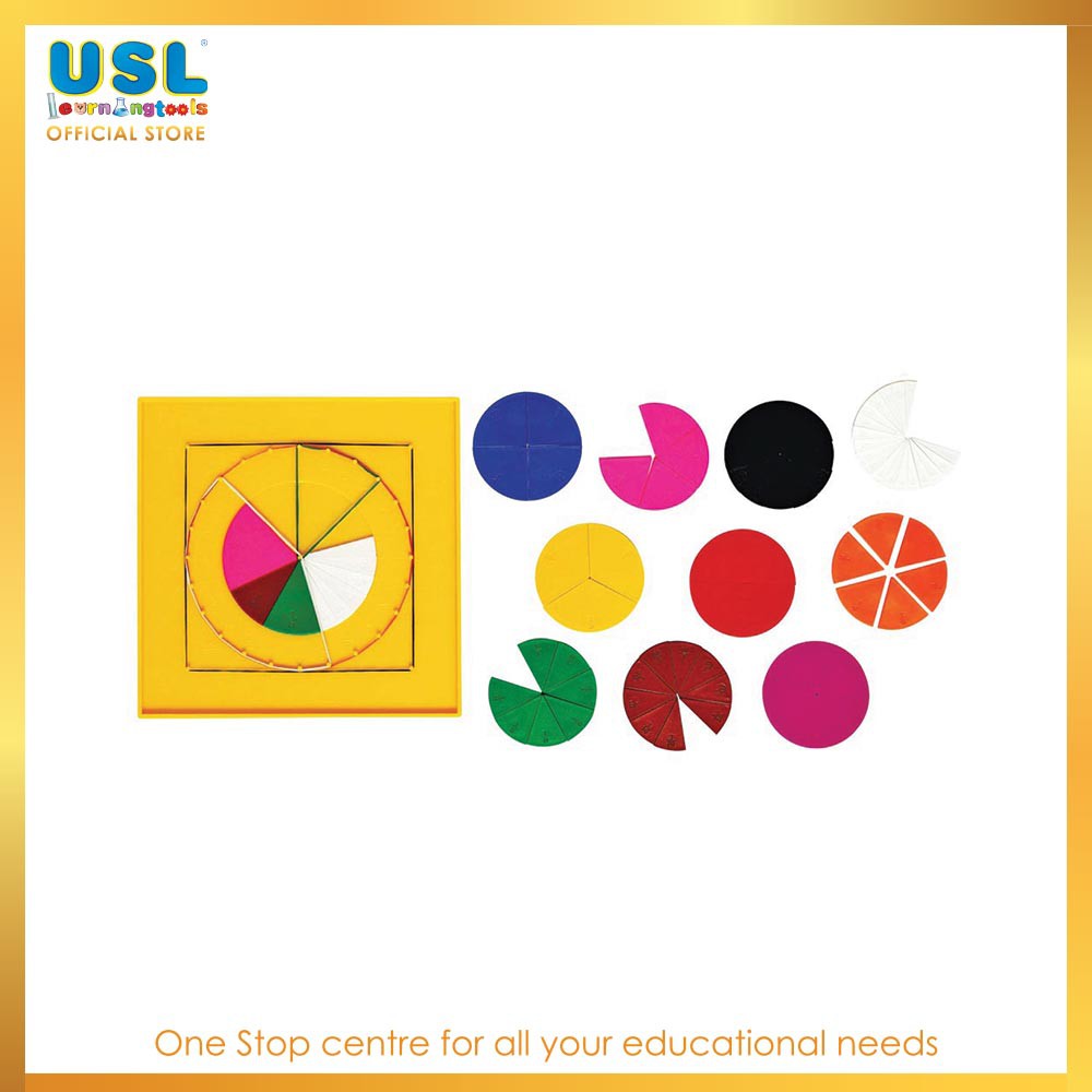 USL Fraction Geoboard - Gift Box - Manipulatives & Early Learning ...