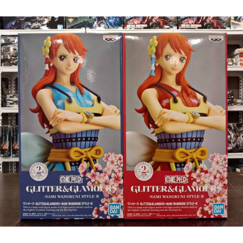 Original Banpresto. One Piece. Glitter and Glamours. Nami. Wanokuni Style - II | Shopee Malaysia