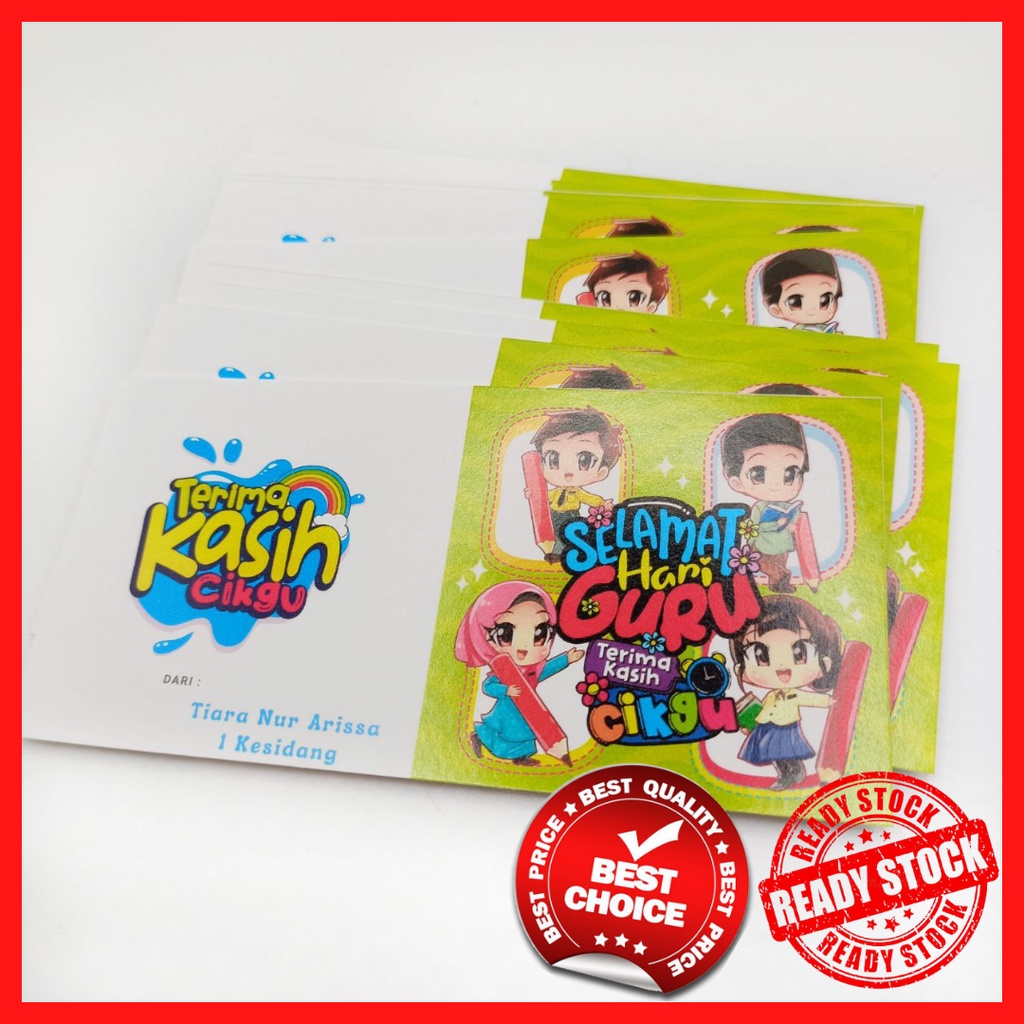 Mysuri Kad Hari Guru | Doodle | Happy Teachers Day | Shopee Malaysia