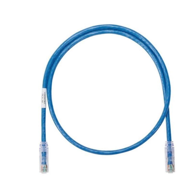 HIGH SPEED CAT 6 LAN CABLE [3M] PANDUIT BLUE UTP PATCH CORD | Shopee ...