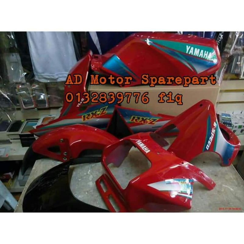 coverset rxz merah bosch, hijau laici, purple terung hijau borch ...