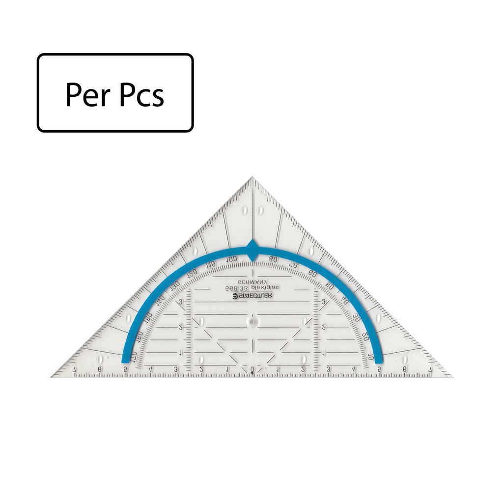 Staedtler | Ruler | Geo-Liner Set Square (1 pcs) (56833) | Shopee Malaysia