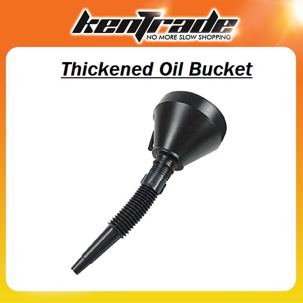 [new]Car Thickened Oil Bucket Auto Motorcycle Refueling Filter Funnel ...