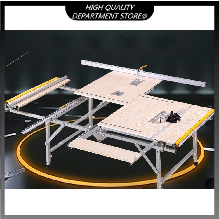 Folding woodworking sawing table decoration simple portable flip-saw ...