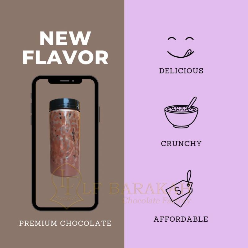 [TOP 1] CHOCOLATE Chocojar premium tanpa sticker / cocojar / choco jar ...