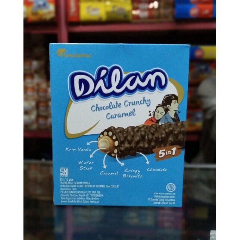 Dilan Chocolate Crunchy Caramel (12 pcs) | Shopee Malaysia