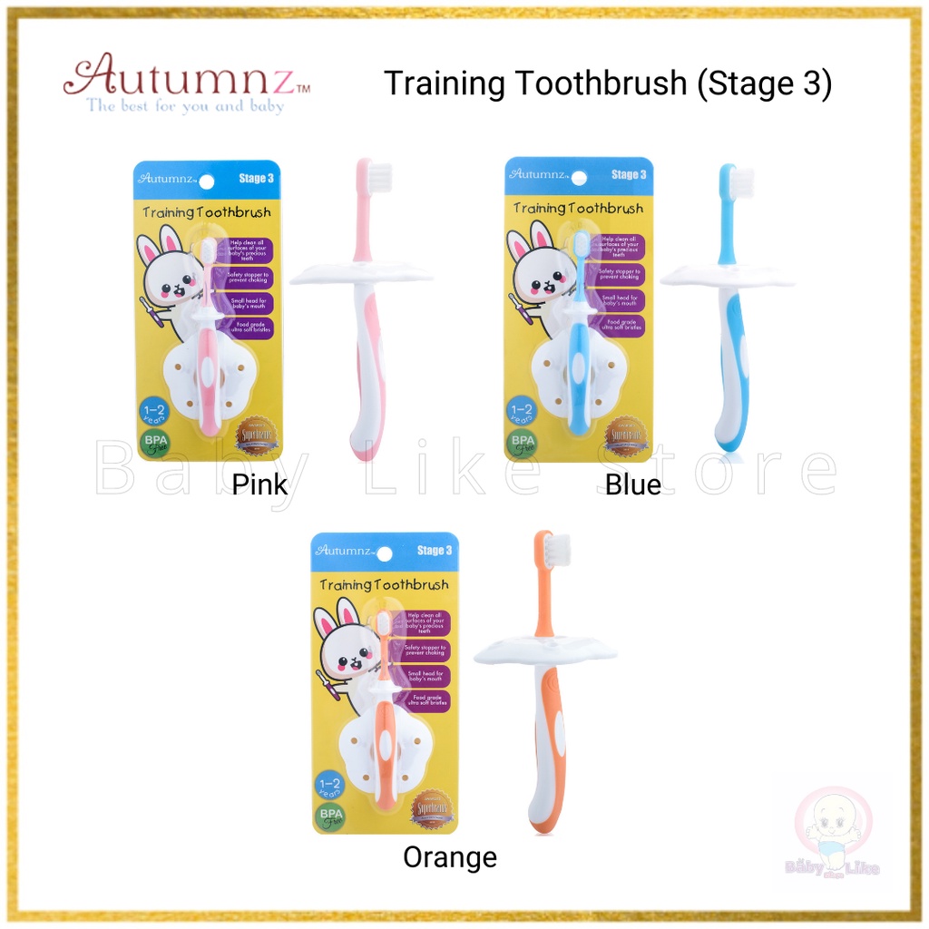 Autumnz Training Toothbrush (Stage 3) | Shopee Malaysia