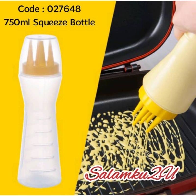 Botol Roti Jala 5 Lubang/Botol Kicap/Botol Roti Jala Jelita/Tiub Roti ...
