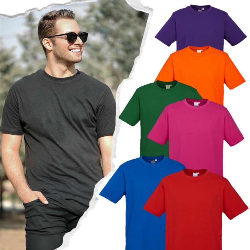 🚫FACTORY DEFECTS 🚫 MIX BRAND ROUND NECK PLAIN SHIRT (40 - 58 inch ...