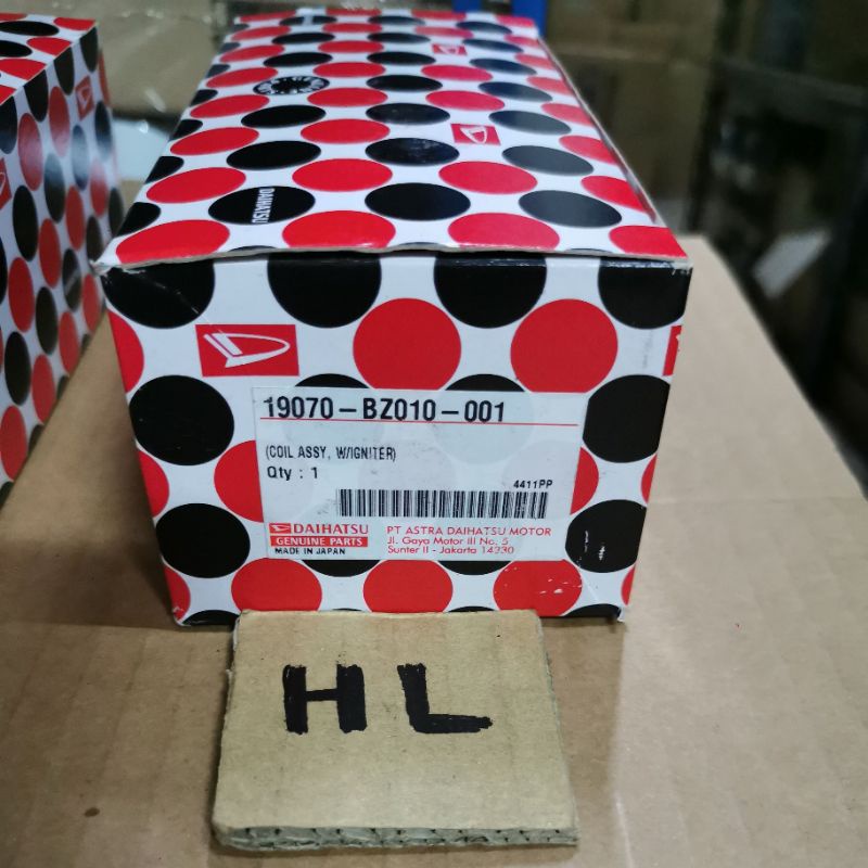 ‼️19070-BZ010-001‼️PERODUA‼️KELISA - IGNITION COIL PLUG ORIGINAL💯 ...