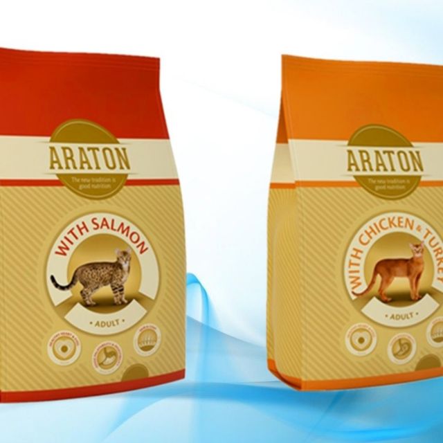 Araton Chicken & Turkey / Chicken & Salmon (Cat Food) 15KG | Shopee ...