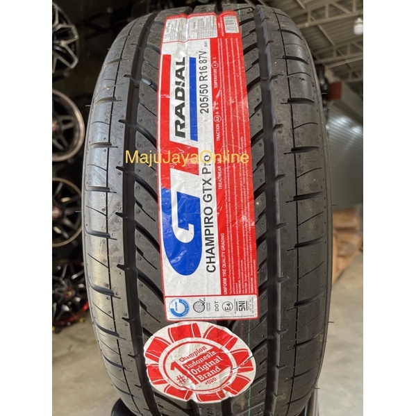 TAYAR TYRE GT RADIAL CHAMPIRO GTX PRO 205/50-16 | Shopee Malaysia