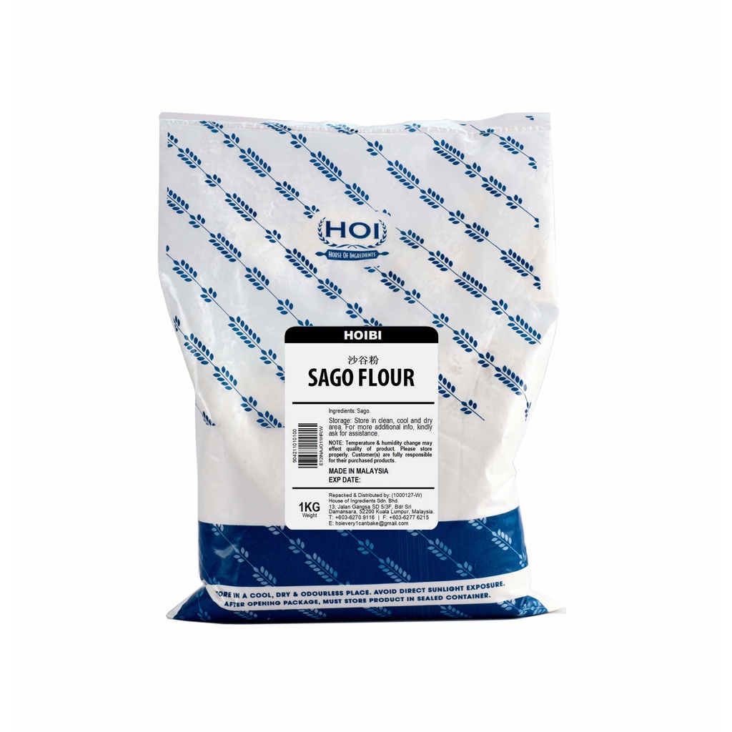 HOI Baker&Chef Tepung Sagu 1KG | Sago Flour 1Kg | (Natural&Fresh ...