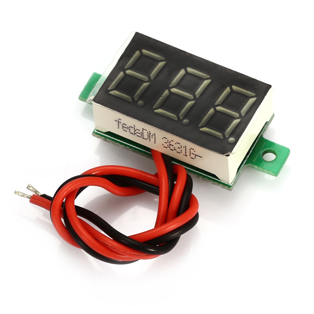 DC 2.7 - 30V V20D 3-DIGIT LED Digital Voltmeter | Shopee Malaysia