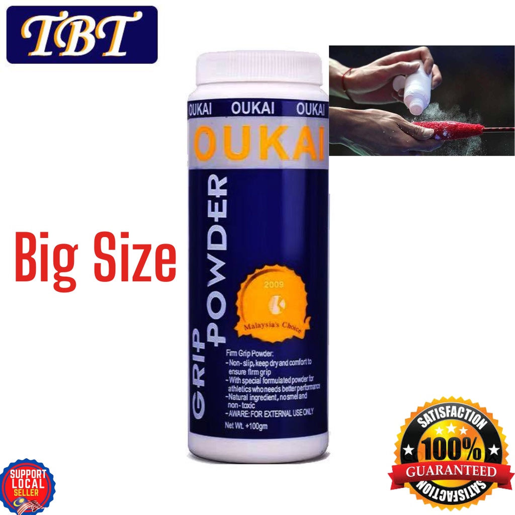 [Big SIze] Good Quality Racket Grip Powder Anti Slip Badminton Sport ...