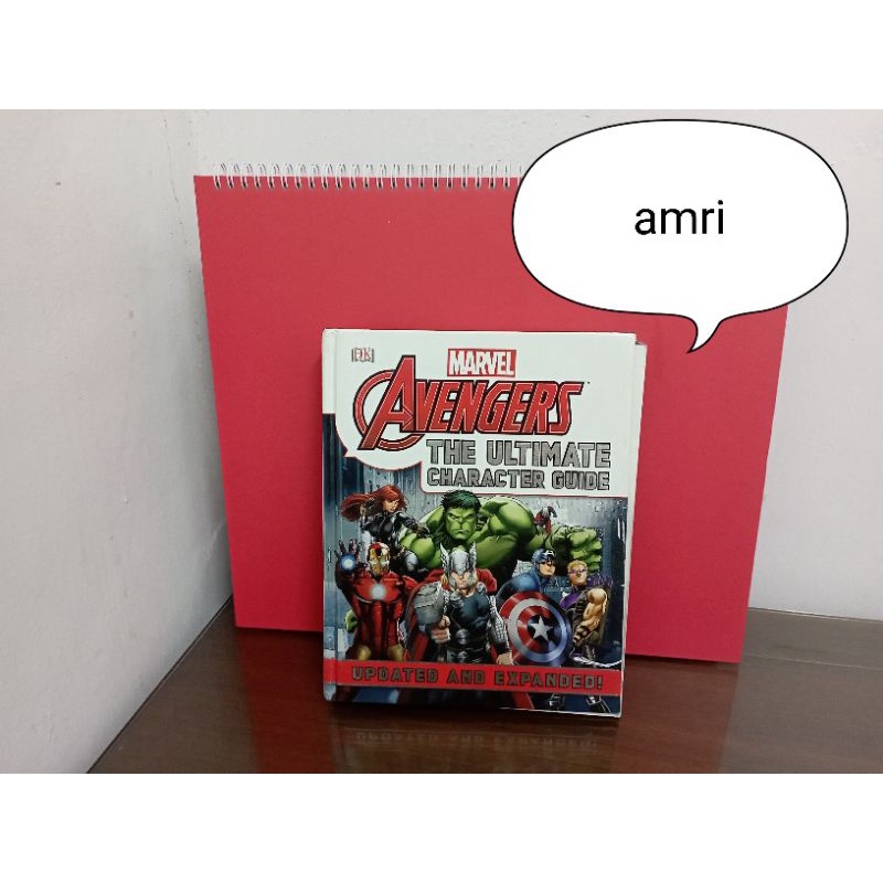 book marvel avengers the ultimate character guide | Shopee Malaysia