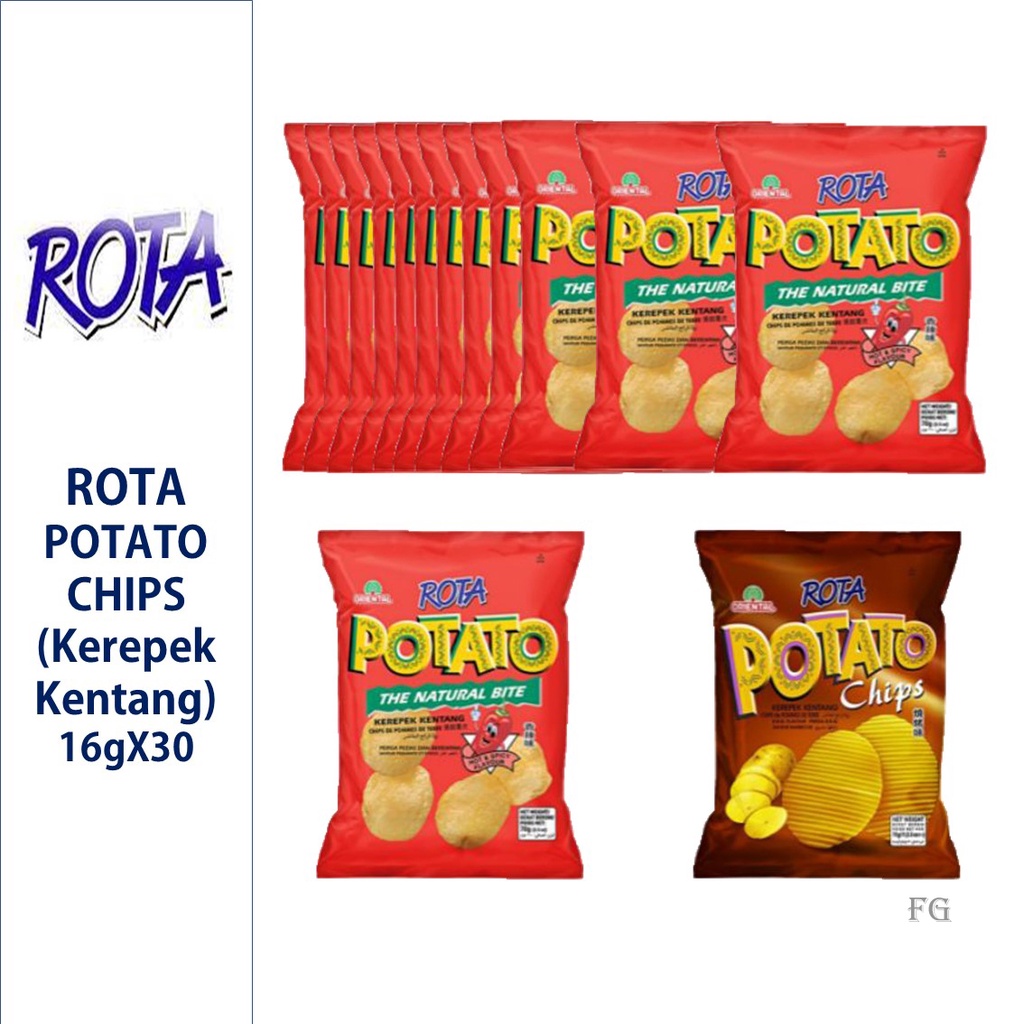 ROTA Potato Chips 15gX30 (OUTER) | Shopee Malaysia