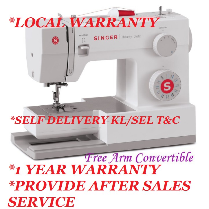 SINGER Sewing machine portable HEAVY DUTY 5523 model 23 pattern corak 1 ...