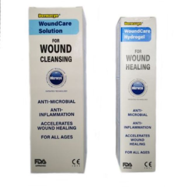 DERMACYN WoundCare Spray/Hydrogel exp: 12/2025 | Shopee Malaysia