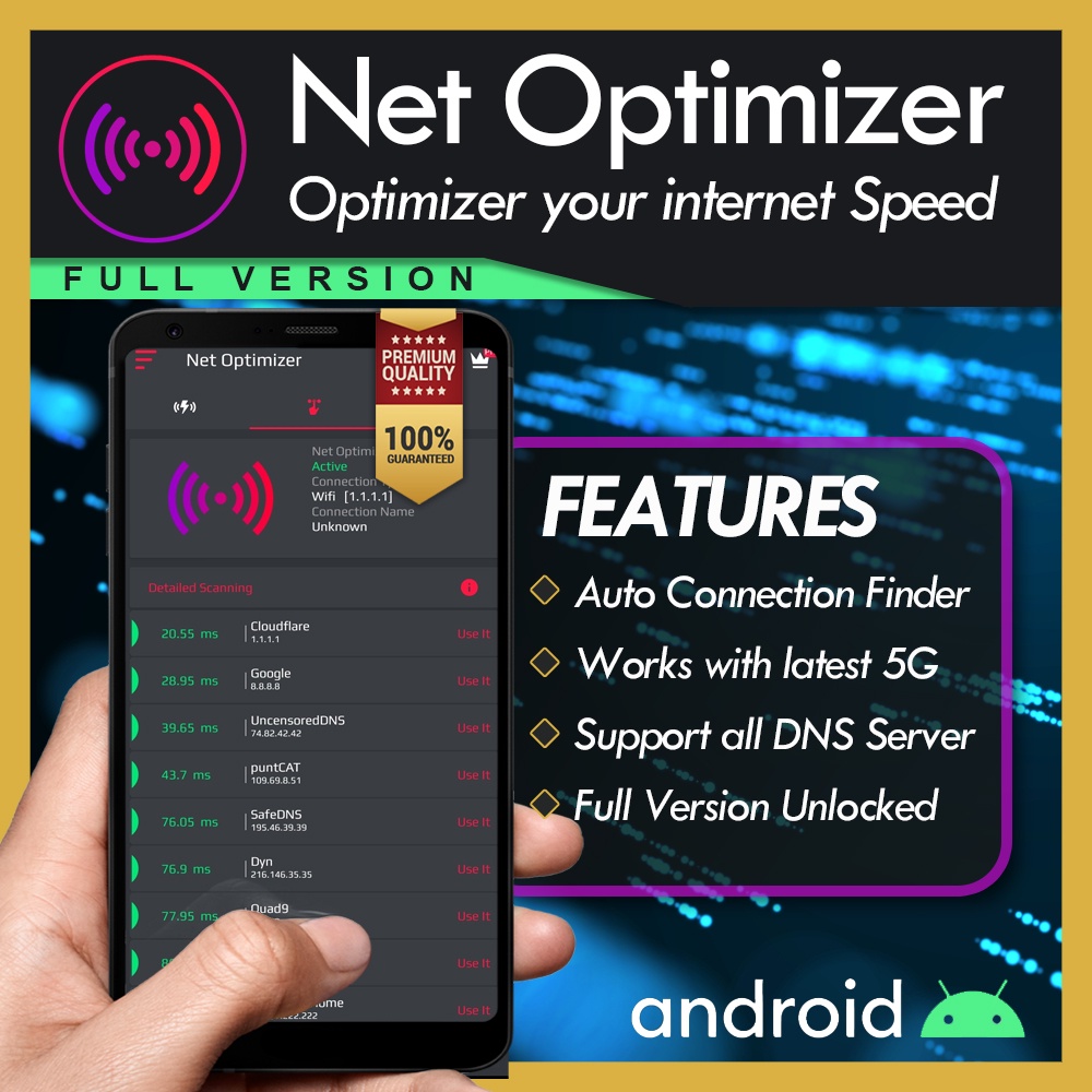 🤖ANDROID🤖 Net Optimizer V1359 2023 🔥LATEST🔥 – Optimize Your Internet ...