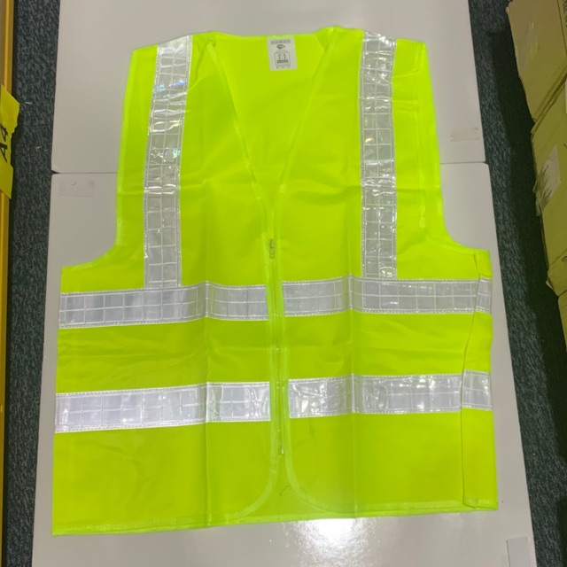 VSAFEMKT SAFETY VEST 🦺 polyester netting full Vest Contruction Road ...