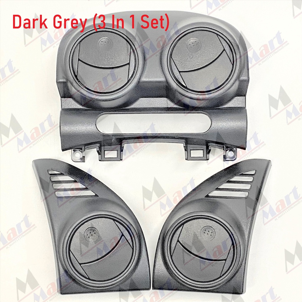 Proton Saga BLM / FLX / FL (Dark Grey / Grey) Air Cond Louver Vent ...