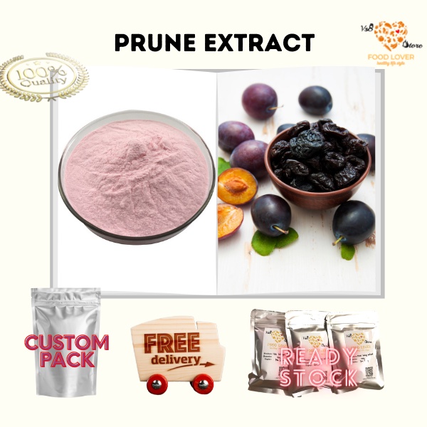 Prune Powder Extract 甘梅粉 Premium Grade For beverage and food supplement ...