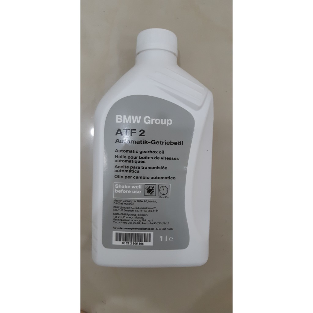 Original BMW ATF 2 Automatic ZF ZF6HP Gearbox Oil ATF 83222305396 ...