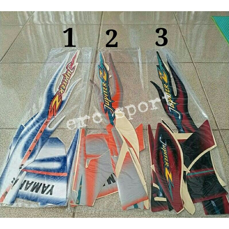 Jupiter Z CW sticker, yamaha Jupiter Z CW 2005 motorbike striping, best ...