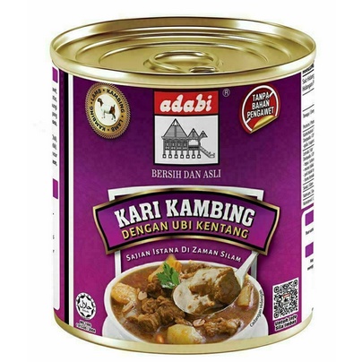 ADABI DALAM TIN KARI DAGING // RENDANG DAGING // KURMA DAGING // SUP ...