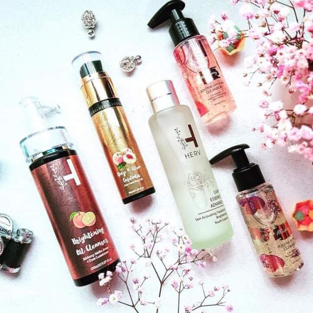 HERV SKINCARE TRAVEL SET & FULL SET 💕🔥 (HOT ITEM🔥) | Shopee Malaysia