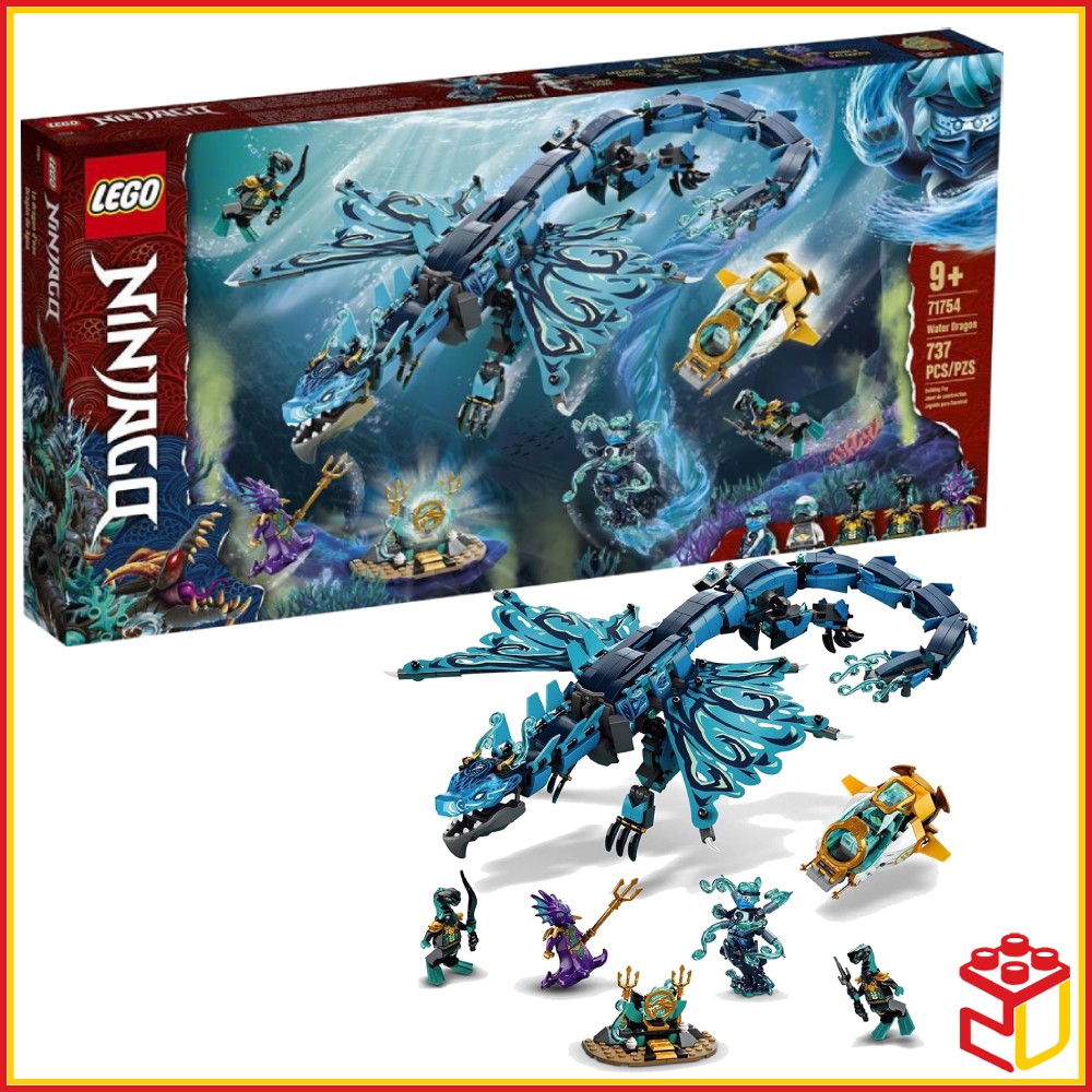 71754 LEGO Ninjago Water Dragon Building Toy | Shopee Malaysia