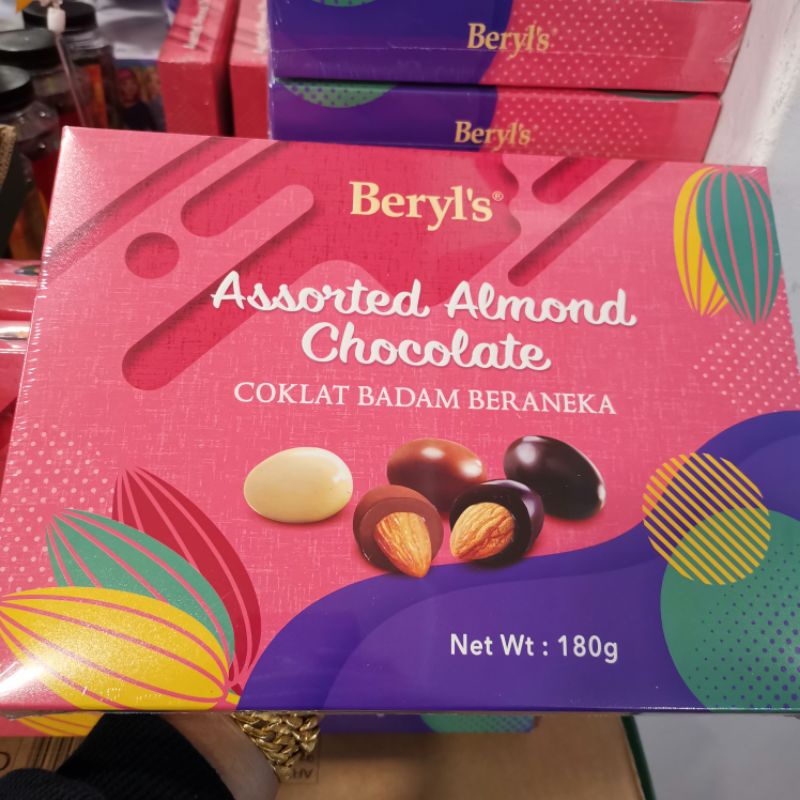 Beryl's Assorted Almond Chocolate Box 180g Langkawi | Shopee Malaysia