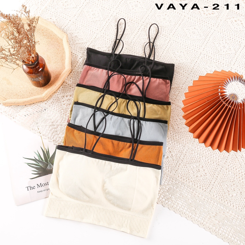 Vaya Women's Seamless Tank Top Bra with Art 211 Foam | Shopee Malaysia