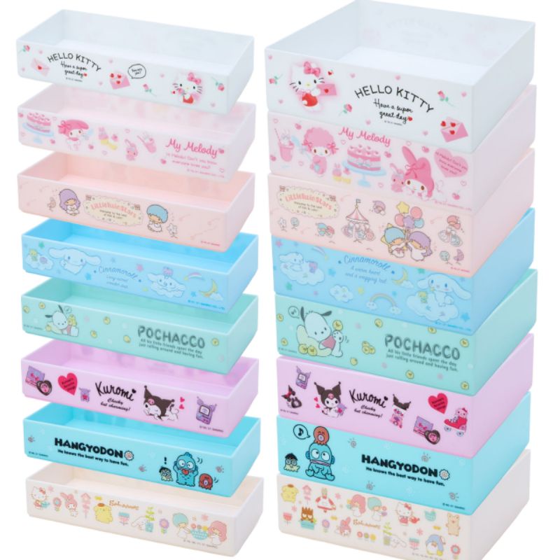 Plastic Tray Sanrio Box For Kitty Mymelody Kurumi From Japan Real 1 Can ...