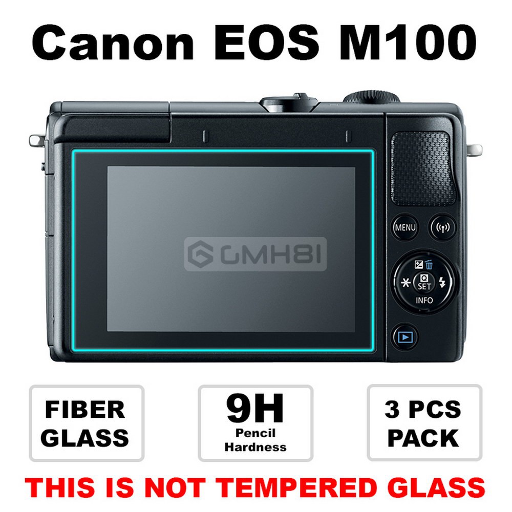 3pcs Canon EOS M100 M50 M6 0.3mm 9H PET Shock Absorption Screen ...