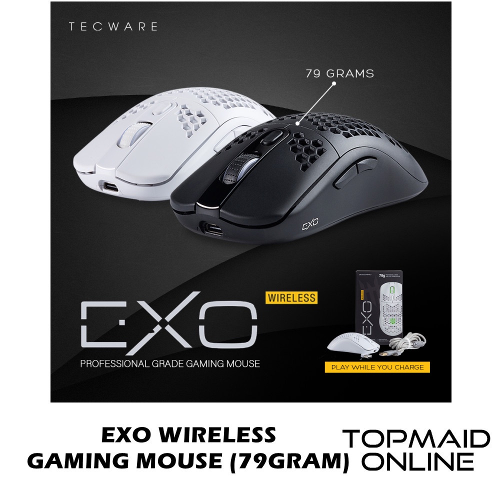 TECWARE EXO WIRELESS RGB GAMING MOUSE | Shopee Malaysia