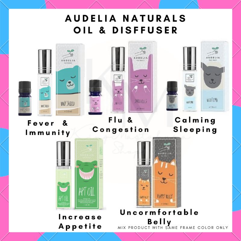 AUDELIA NATURALS OIL & DISFUSSER- ORIGINAL | Shopee Malaysia
